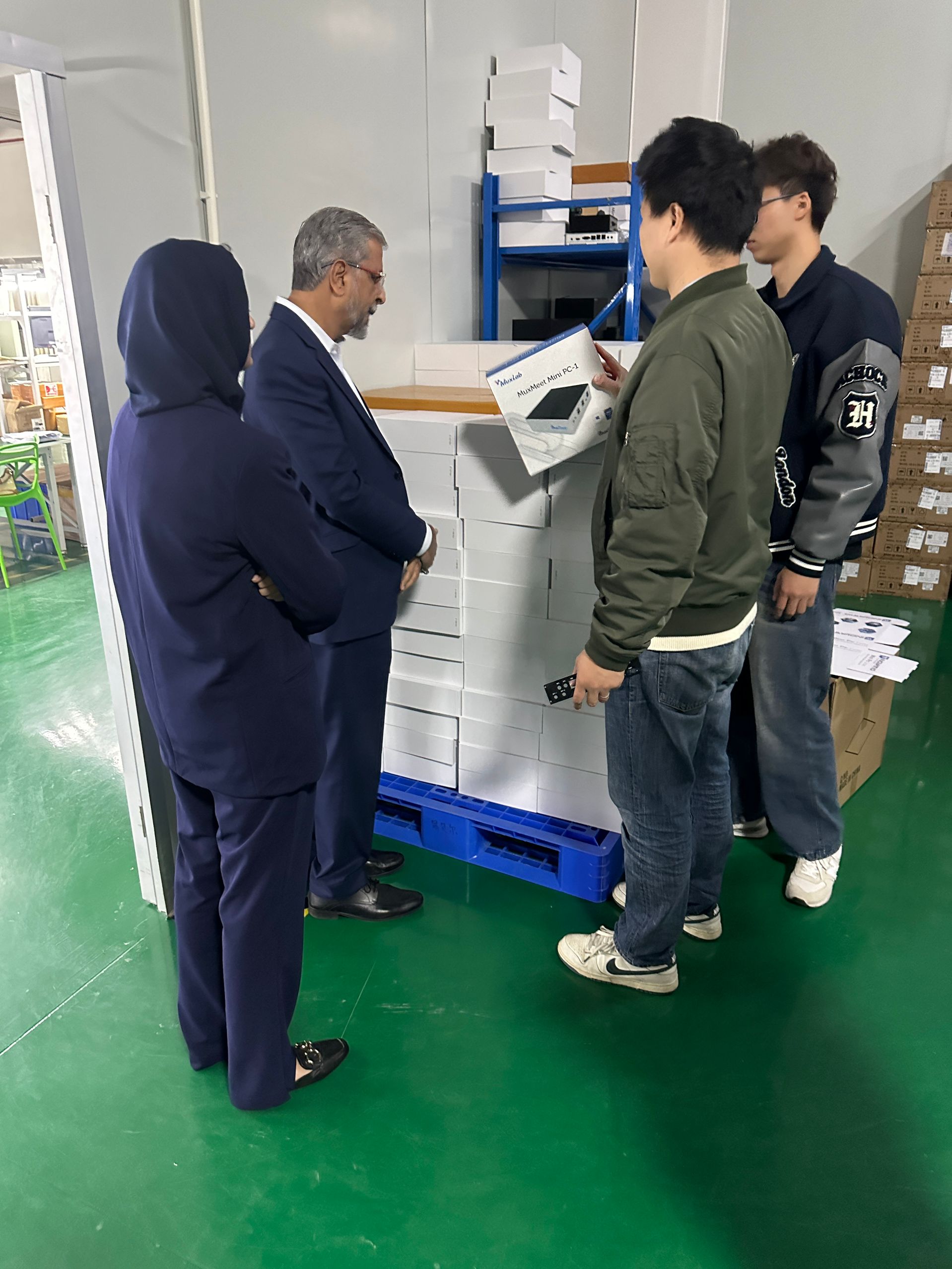 Pakistani Customers Visit EGLOBAL Mini PC Production Line – EGLOBAL ...