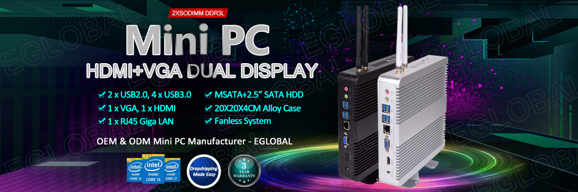 Eglobal Best Mini PC/Mini Computers/Thin Client PC Stations Manufacturer